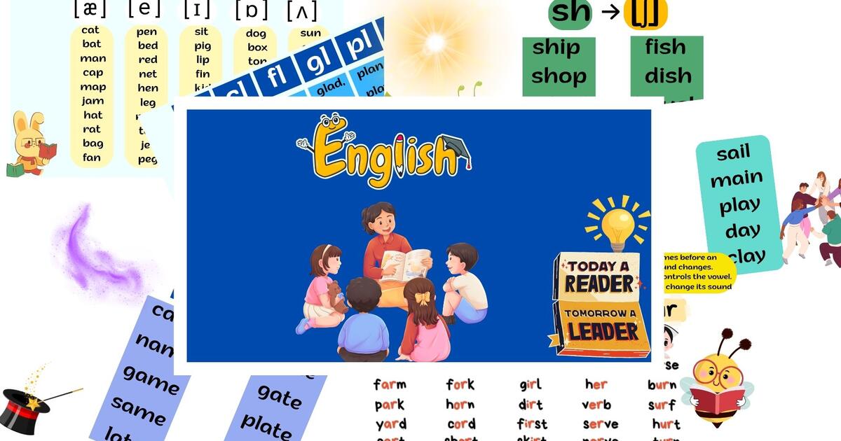 Let's learn to read | Презентація. Англійська мова