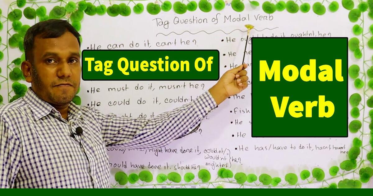 TAG QUESTIONS WITH MODAL VERBS | Інші матеріали. Англійська мова