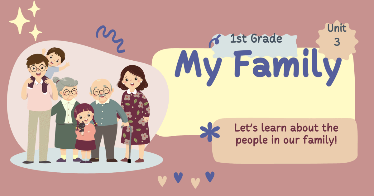 Презентація "My family" | Презентація. Англійська мова