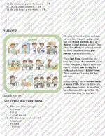 Full blast 5 unit 3 Reading tests(6 variants with keys) | Інші ...