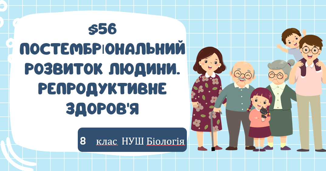 презентація до уроку 56 постембріональний розвиток людини