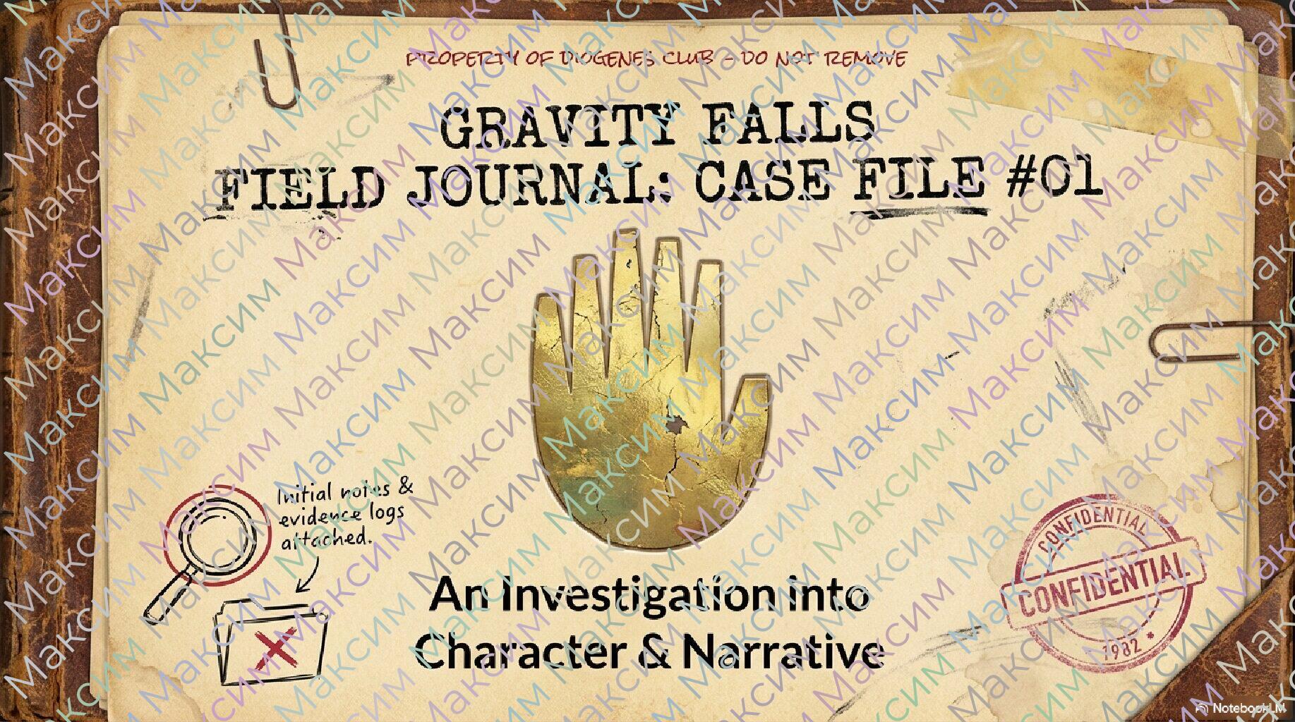 Gravity Falls Charachter Analysis Lesson | Презентація. Англійська мова