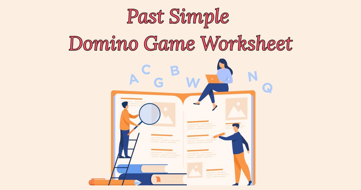 Past Simple Domino Game Worksheet | Інші методичні матеріали ...