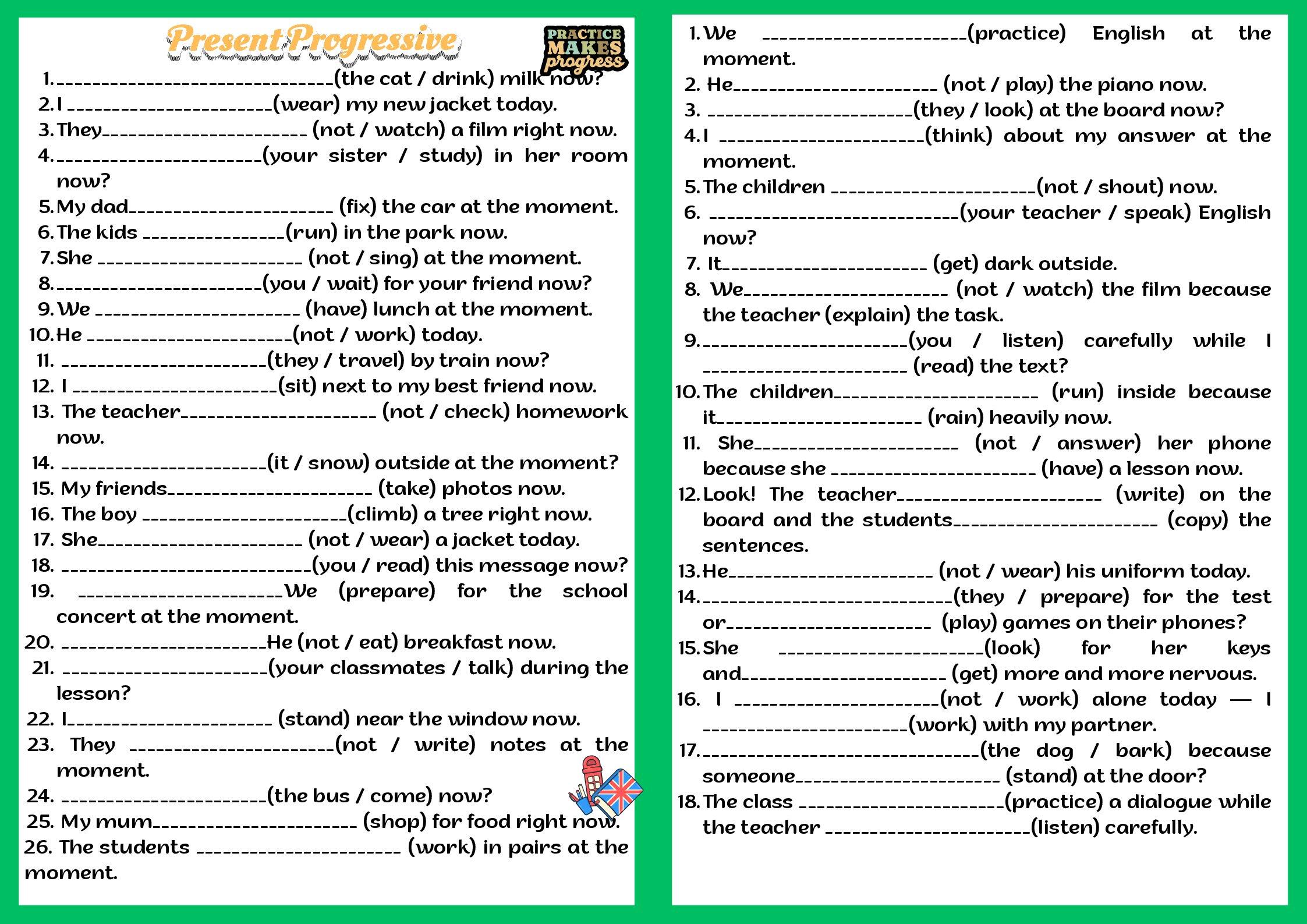 Full Blast 6 Grammar Present Simple / Past Simple/ Present Progressive ...