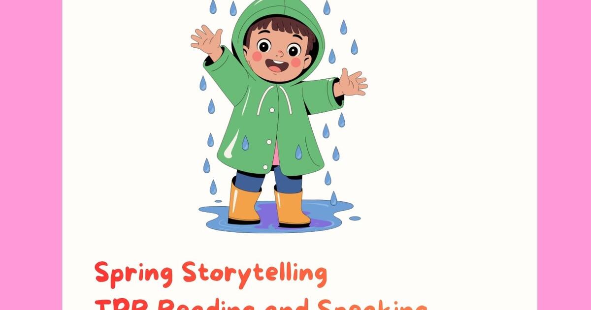 TPR Reading and Speaking with Flashcards. Частина 2. "The Spring Is ...