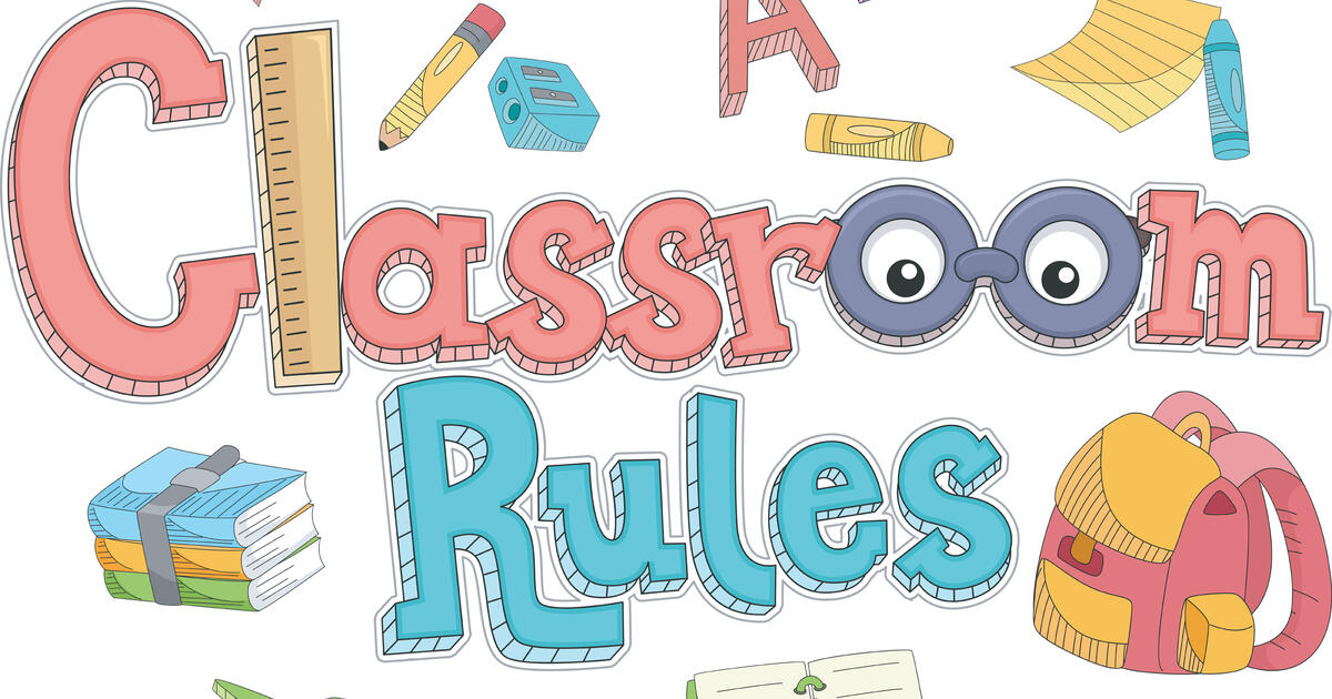 Classroom rules (must/mustn't) | Ілюстрації. Англійська мова