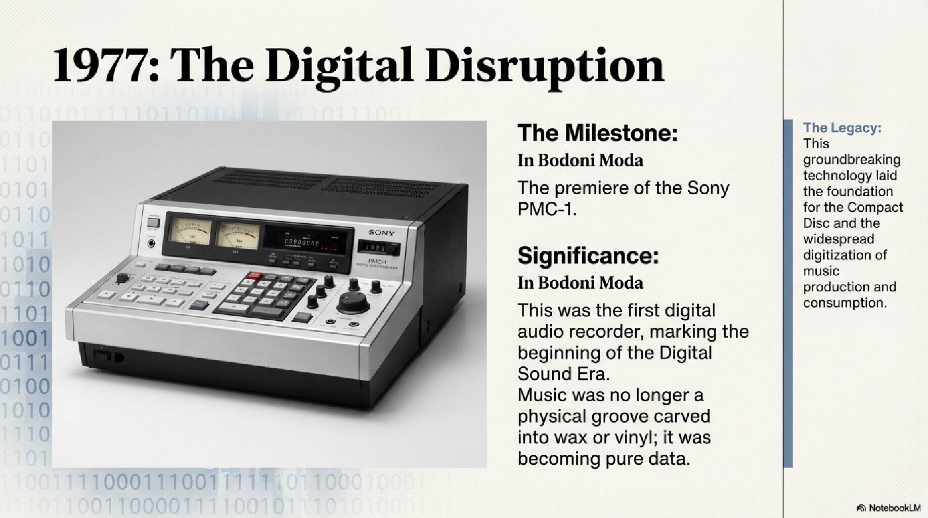 KEY MILESTONES IN THE HISTORY OF SOUND RECORDING | Презентація ...