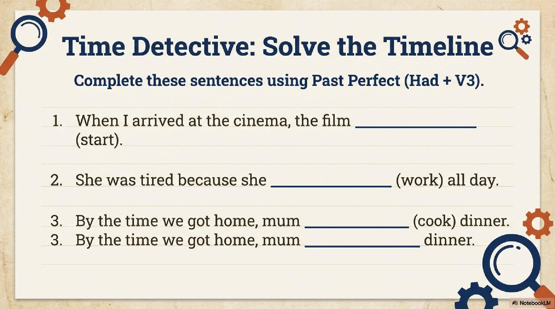 Презентація з англійської мови на тему "Past Perfect Simple ...