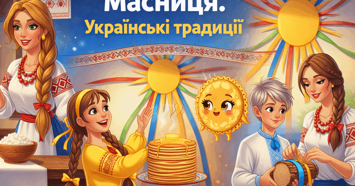 Масниця. Українські традиції — PDF презентація з наголосами ...