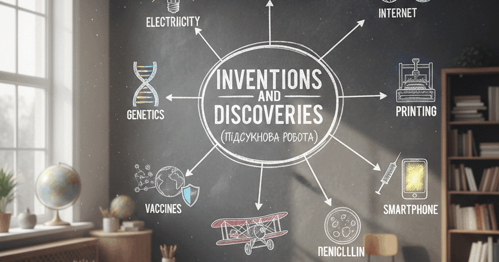 Inventions and Discoveries. (підсумкова контрольна робота) | Тест на 8 ...