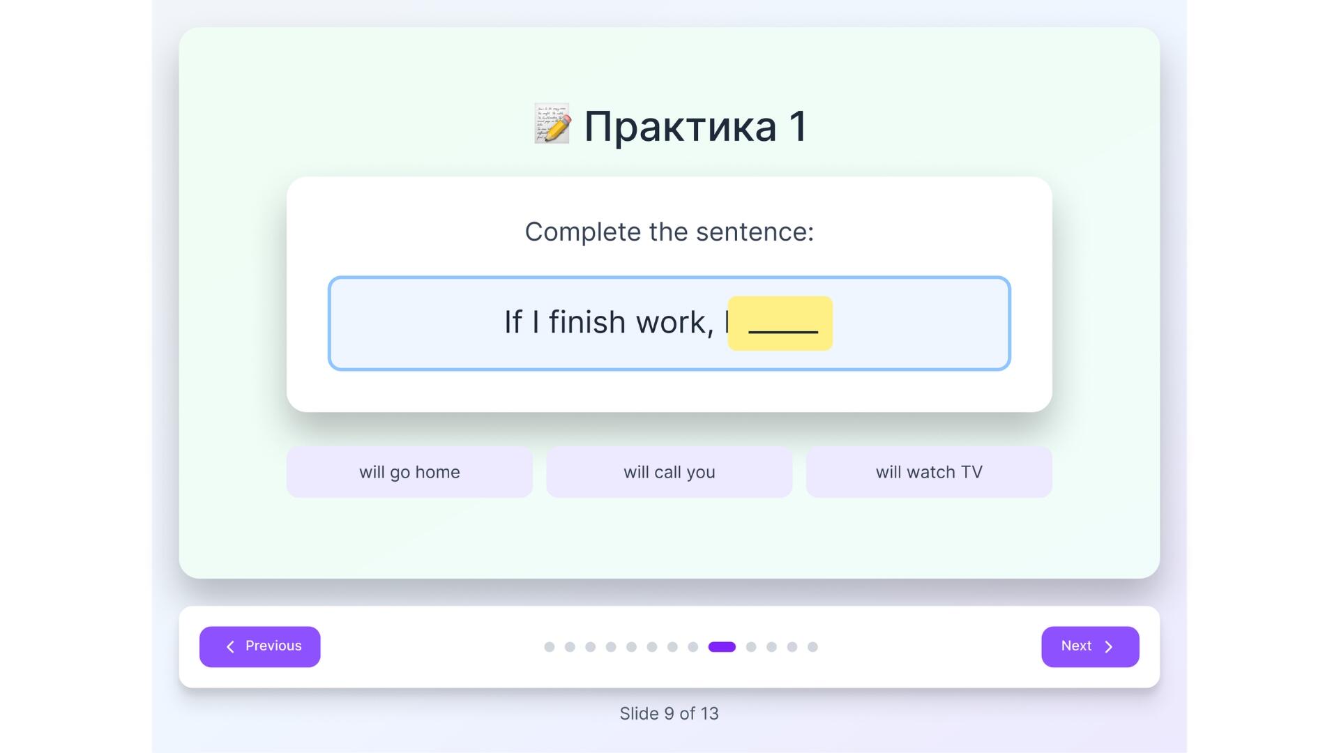 Presentation: First Conditional in Everyday English Prepare 7 Unit 18 ...