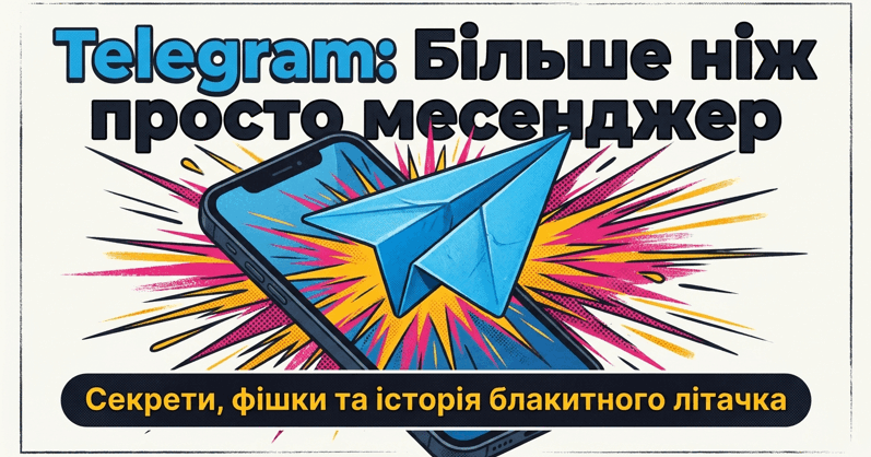 Telegram: історія, факти та статистика популярності | Презентація. Різне